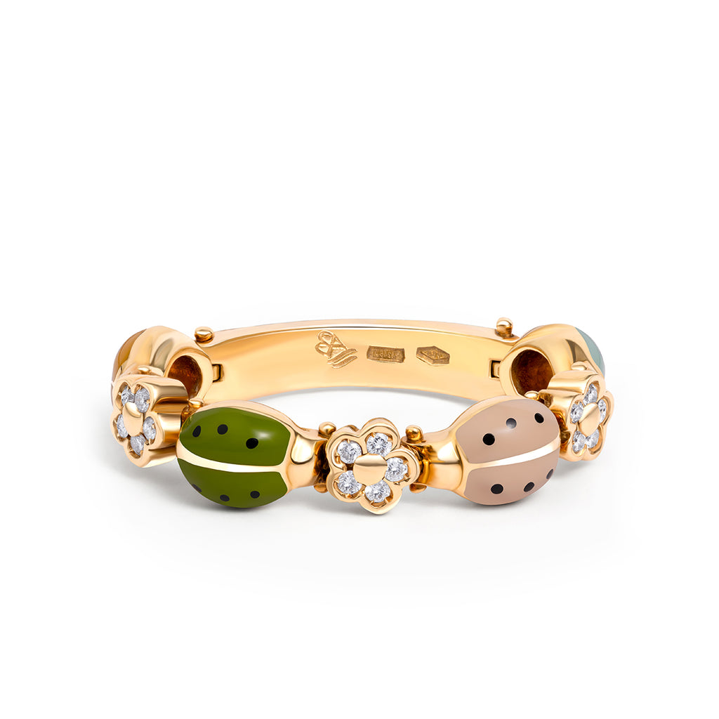 Pastel Ladybug Ring – AB CORP