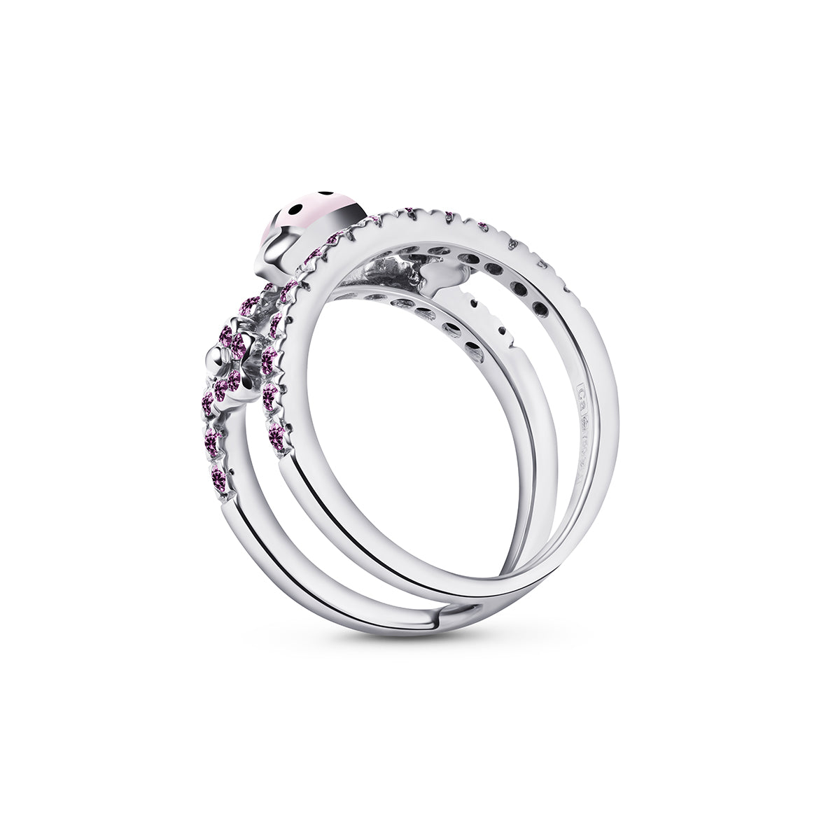 Double Decker Ladybug Ring – AB CORP