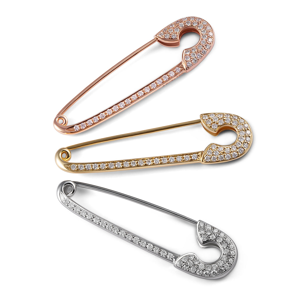 Pave Diaper Pins – AB CORP